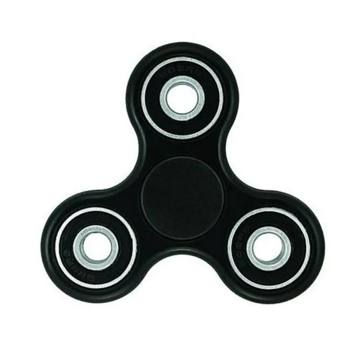 Fidget Spinner Stress Reducer Toy – Black | Daraz.pk