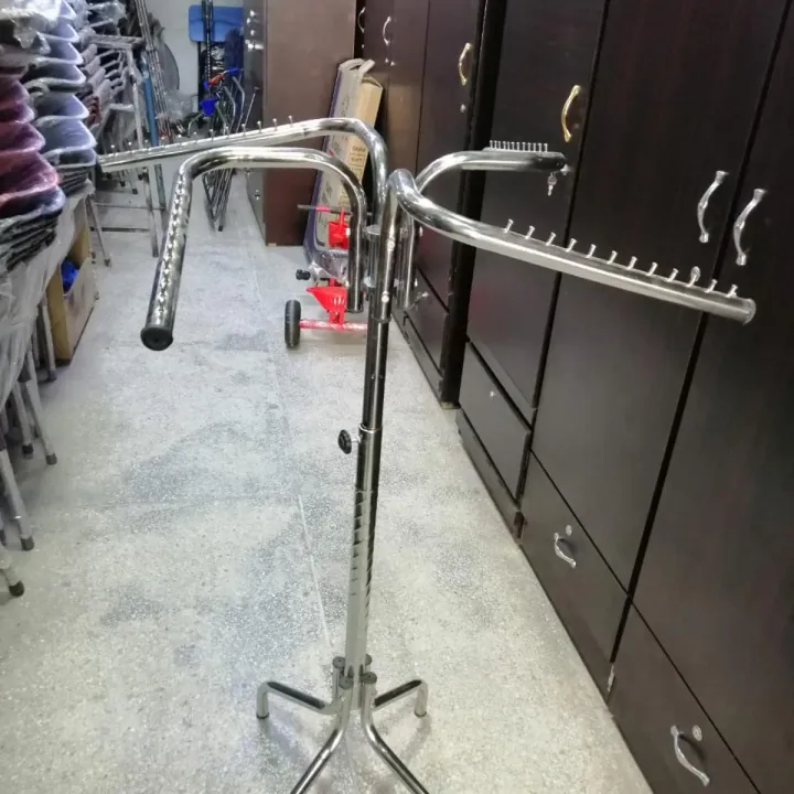 hanger coat hanger cloths hanging stand adjustable heights | Daraz.pk