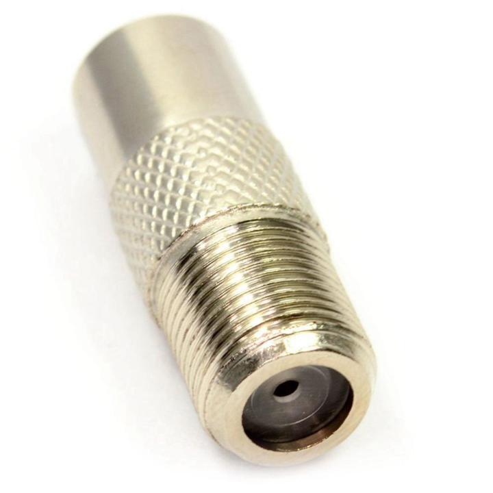 F type screw connector Female to RF coax antenna male adapter | Daraz.pk