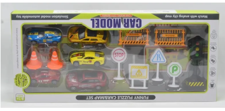 Diecast Mini Car & Map Playset | Daraz.pk