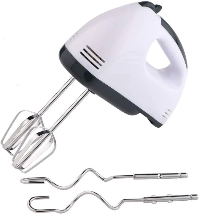 Mixer - Hand Mixer - Egg Beater - Electric Food Mixer - 5 Speed 180W ...