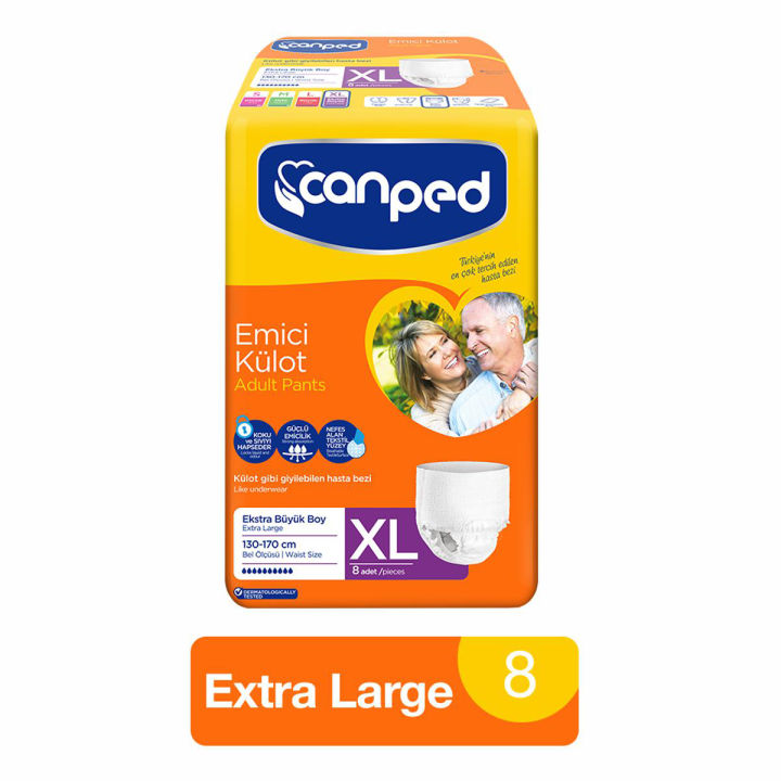 Canped Standard Adult Pants Extra Large -08 Pcs | Daraz.pk