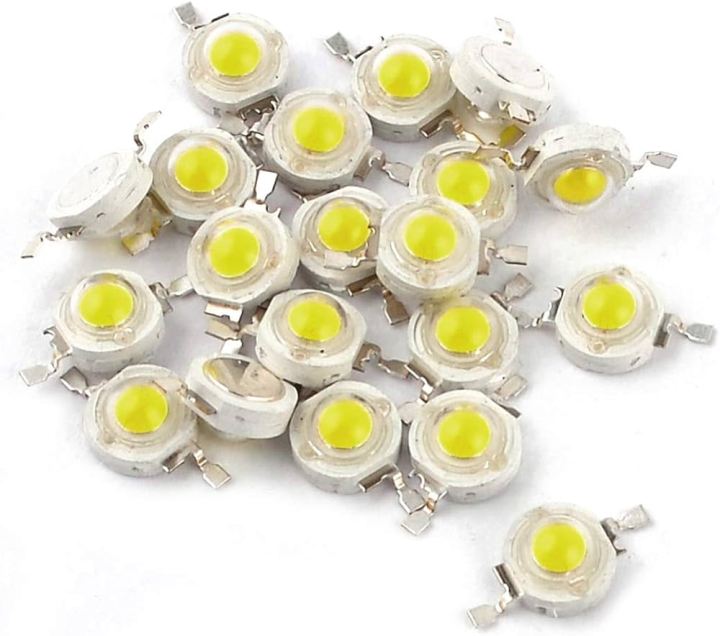 Watt High Power SMD LED Warm White CCT 2700K pak of 10 | Daraz.pk