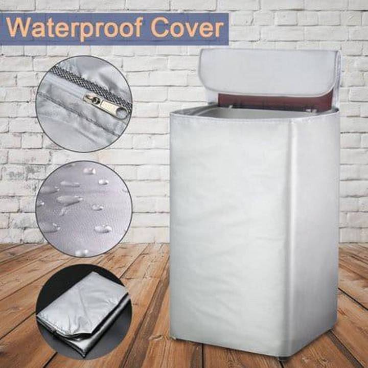 Top Loader Waterproof Washing Machine Cover 12-kg To 15-kg | Daraz.pk