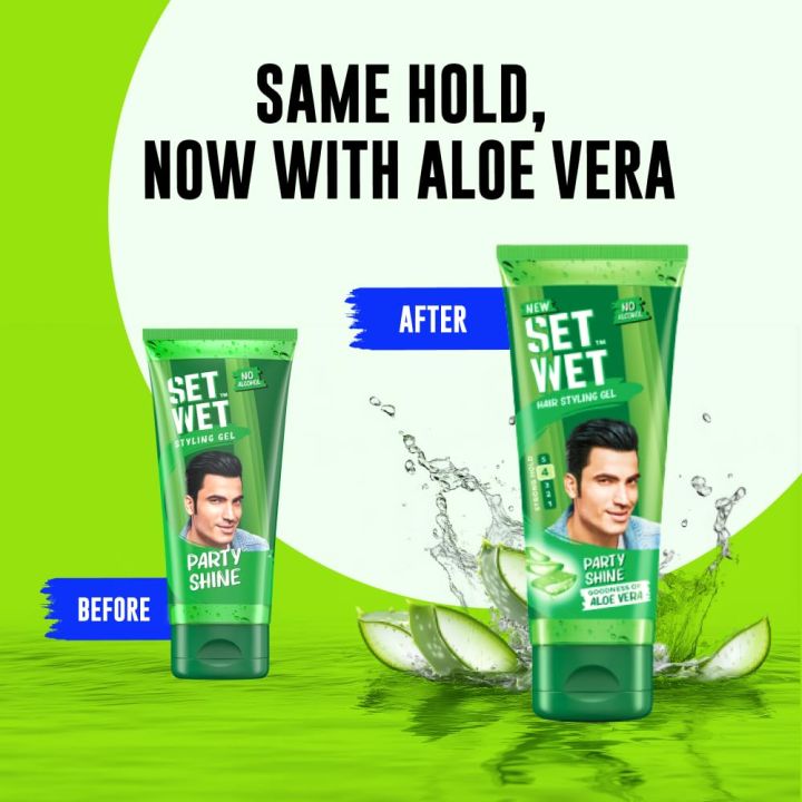 Set Wet Hair Styling Gel – Strong Hold – Tube Pack for Men | Daraz.pk
