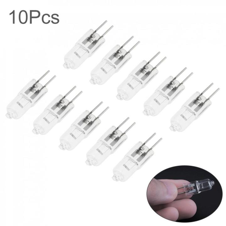 10pcs/lot G4 24V Halogen Light Bulbs Long Life Capsule Lamps Warm White ...