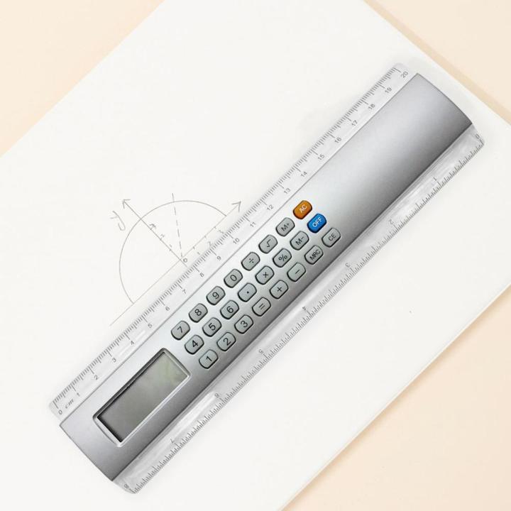Ruler Calculator Multifunctional Counting 20cm Mini Personality 8 ...