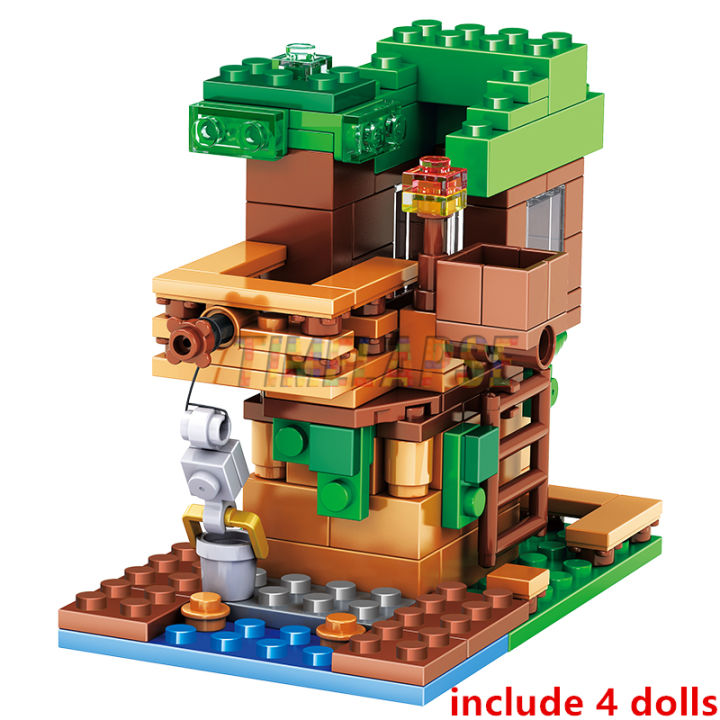SAKURA MINI TreeHouse Alex Zombie Action Building Blocks Classic Model ...