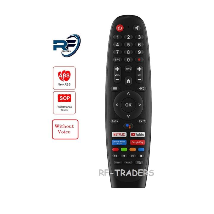 Multynet Smart Android LED TV Remote Without Voice Cammands with ...
