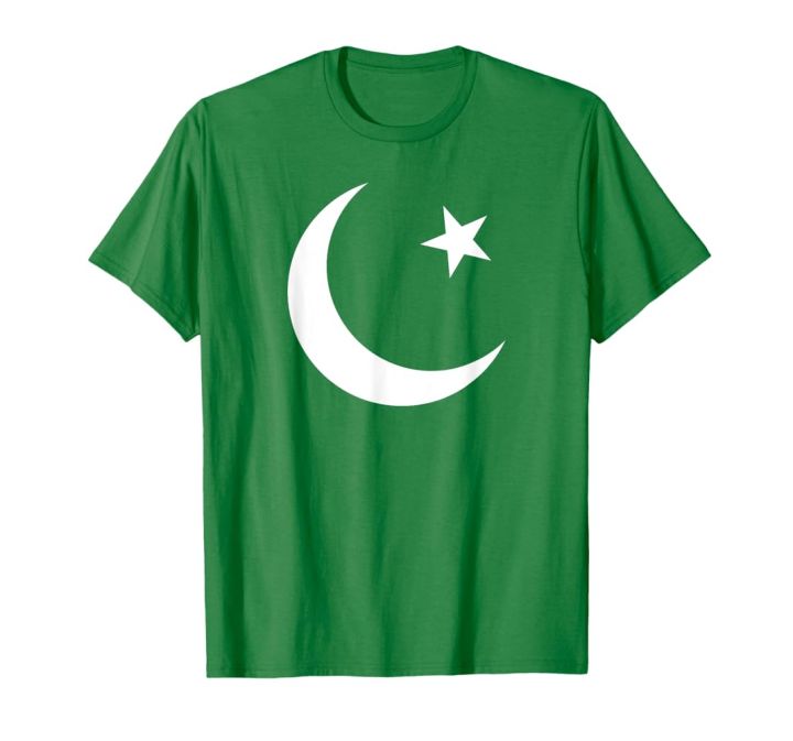 Cotton Pakistan Flag 14 August Printed T-shirt MEN WOMEN UNISEX High ...