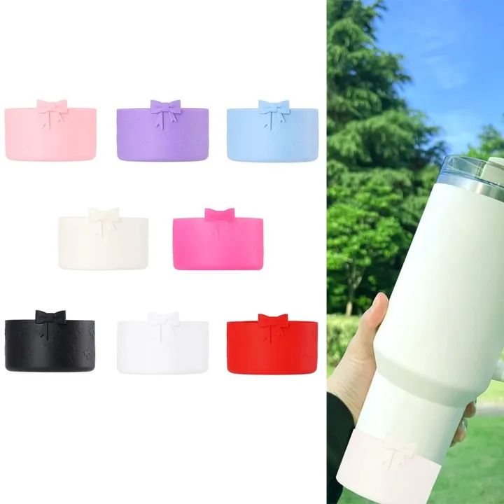 Creativity Splash Proof Silicone Water Bottle Boot Anti-Slip Water ...