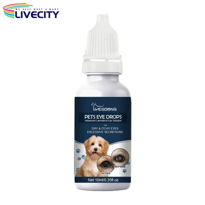 Dogs Eye Drops High Efficiency Relieve Pink Eye Pet Eye Drops | Daraz.pk