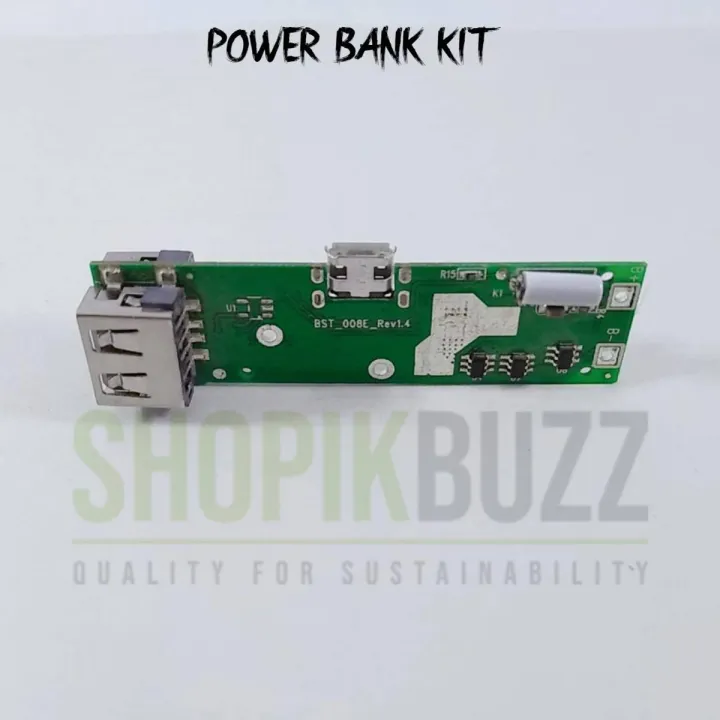 Power Banks Module Circuit 5v1a & 5v/2a Dual Port | B-Module| DIY HUB ...