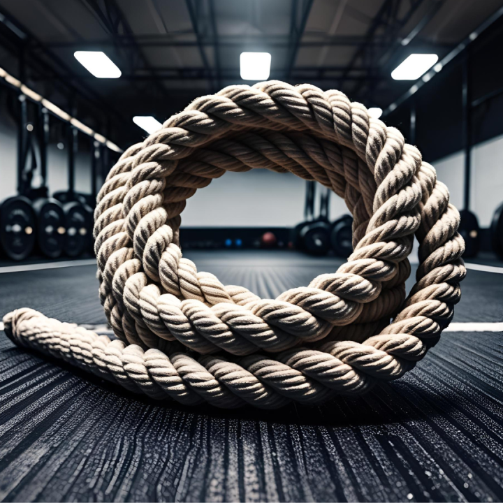 Heavy Battle Rope 1.5 Inch Diameter Cotton Strength Training Rope ...