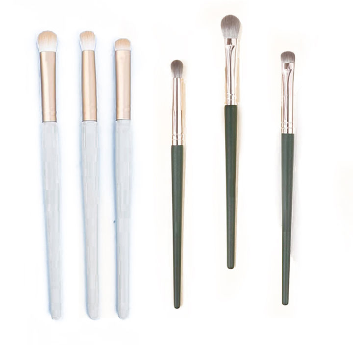 3PCS Eye Shadow Detail Brushes Blending Tool Set Cosmetic Highlighter ...