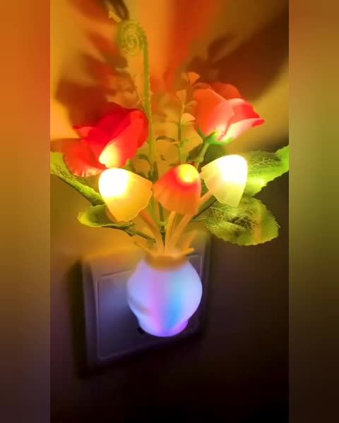 Z.M Automatic Sensor Light Night , Automatic Color Changing , Romantic ...