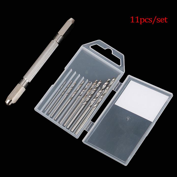 11pcs/set Metal Hand Drill Equipments Uv Resin Epoxy Mold Tools Screw ...
