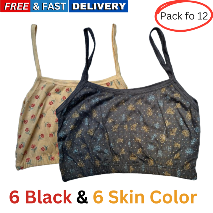 Breathable Cotton Bra Vest for Girls Stretchable | Fancy Bralette ...