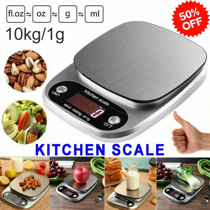 Best LED Precision Digital Kitchen Scale - Electronic Scale - Small ...