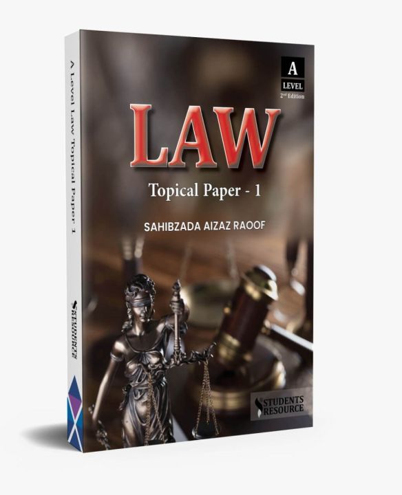 A Level Law 9084 English Legal System Topical Paper 1&2 Combined | Daraz.pk