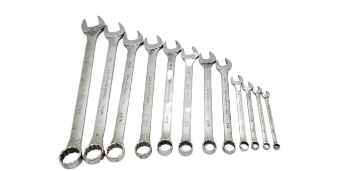 Professional Wrench Set, Double Sided Pana Set -12Piece Set | Daraz.pk