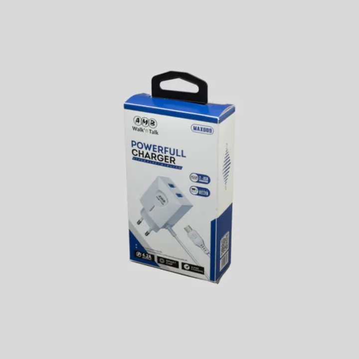 AMB Original MAX009 Charger | Dual USB & Type-C Output | High Speed ...