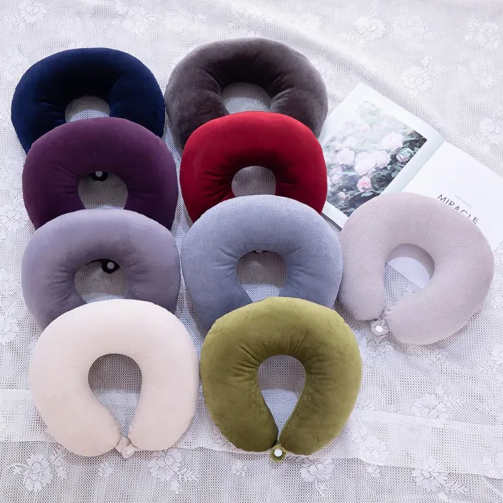 ZEXT Cozy Travel Pillow U Shaped Neck Cushion Car Neck Pillow For ...