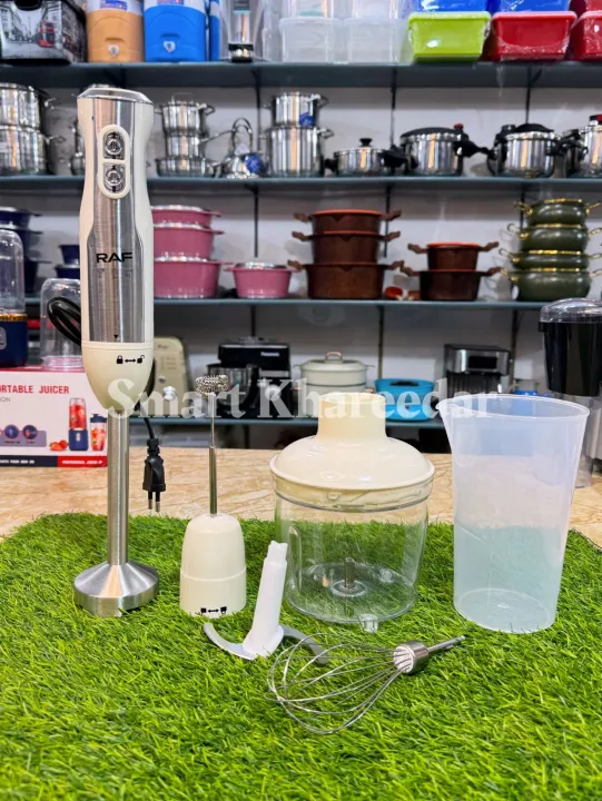 RAF 5in1 Blender Stick Set - All in One Appliance R.361 | Daraz.pk
