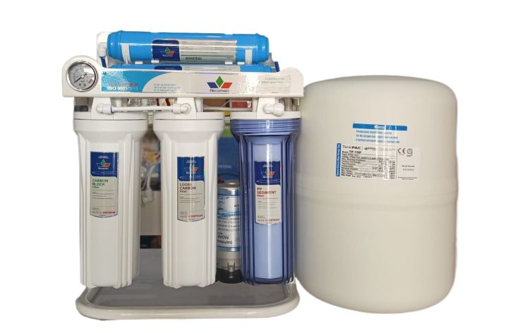 Reverse Osmosis System Tecomen 7 Stages Guage+Stand 100 gpd | Daraz.pk