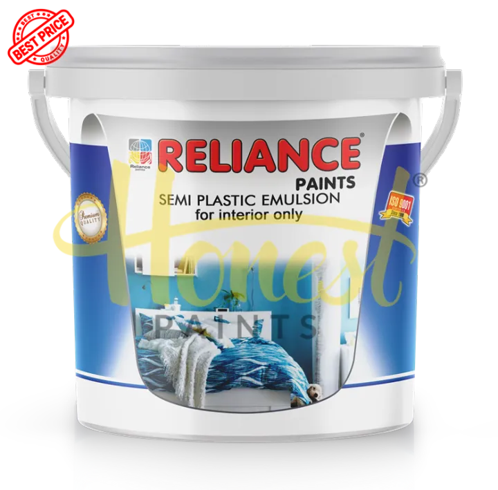 Reliance Paint Semi Plastic Emulsion Distemper Paint for Walls and ...
