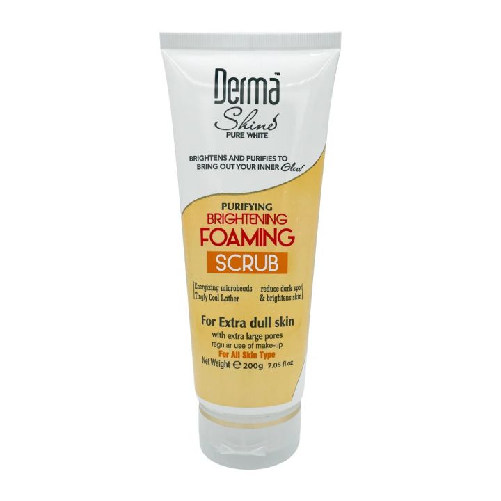 derma shine scrub foaming 200g | Daraz.pk