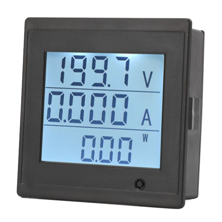 Digital Voltmeter LCD Screen Current Meter DC 6-200V Volt Monitor Alarm Tool | Daraz.pk
