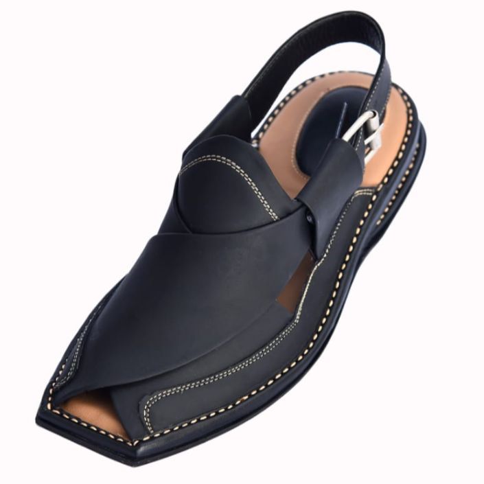 Men Fashion New Design Peshawari Chappal Handmade Light Brown Peshawari ...