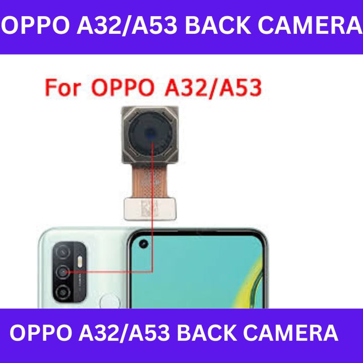Oppo A32/A53 Back Camera Module – Original Rear Main Camera Replacement ...