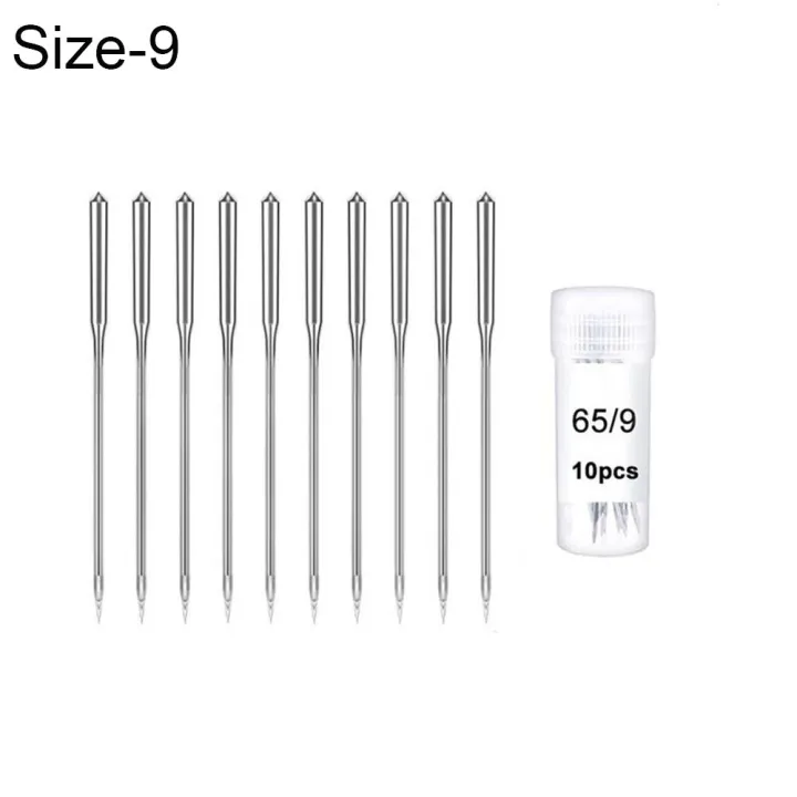 10Pcs/Box DIY Handcraft Threading Sewing Machine Needle Sew Accessories ...