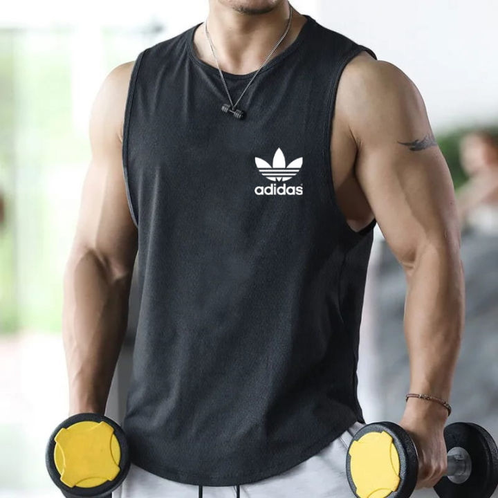 MEN'S SLEEVELESS VEST TOP TANKS SANDO FOR GYM AND EXERCISE | Daraz.pk