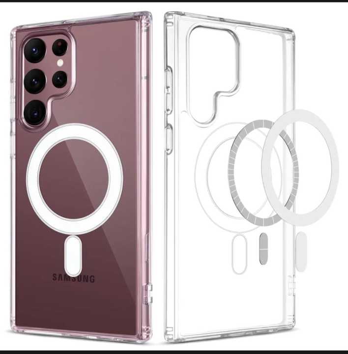 Samsung S22 Ultra Magsafe Transparent High Quality Cover | Daraz.pk