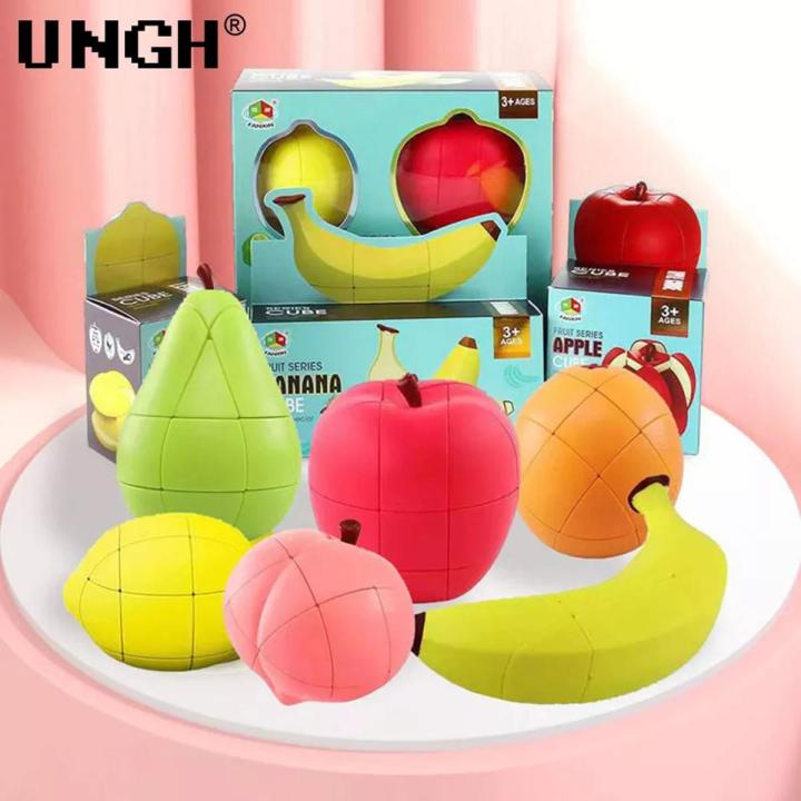 Magic Cube puzzle Fruits Cube Apple Banana Pear Orange 3x3x3 3x3 333 ...