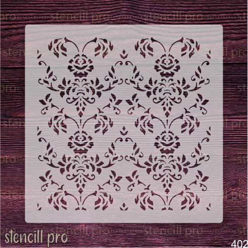 Linear lattice Stencil for Painting on Wood, Floor, Wall, Tile Fabric ...