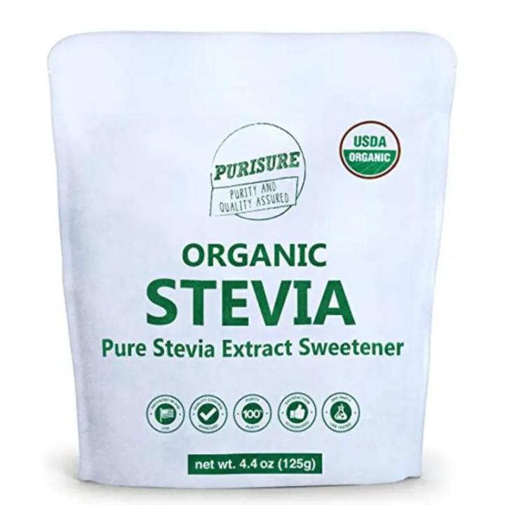 All Natural Organic Stevia Powder 125g (846 Servings), Highly ...