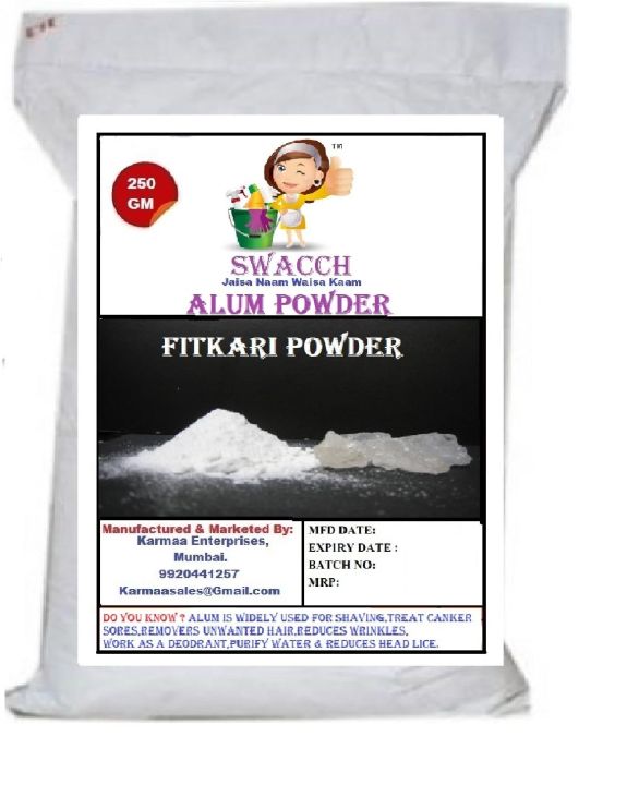 Alum Powder (Fitkari Powder) 250 Gm | Daraz.pk