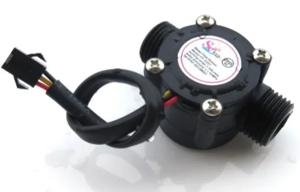 DN15 YF-S201 3 wires water flow meter sensor | Daraz.pk