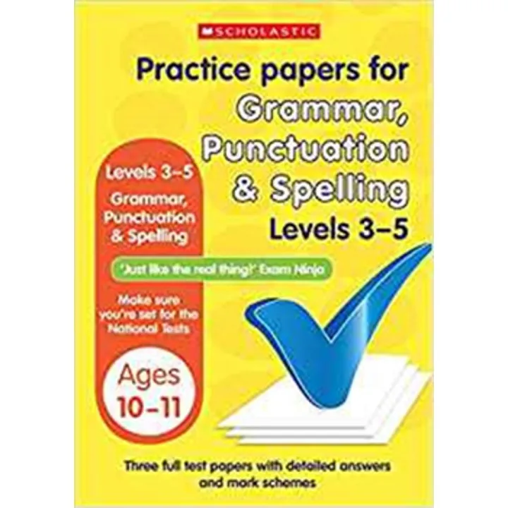 Practice Papers For Grammar, Punctuation & Spelling: Levels 3-5 (ages ...