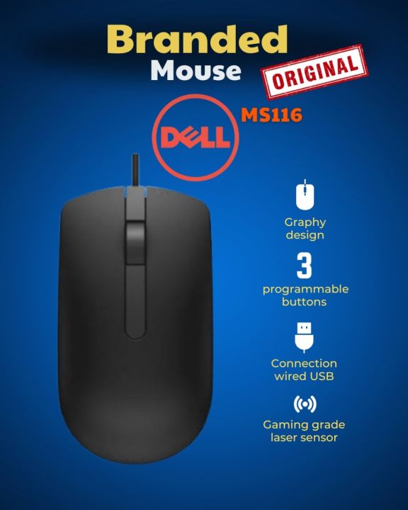Wired USB Mouse - Dell, HP, Fujitsu | High-Performance Gaming & Office ...