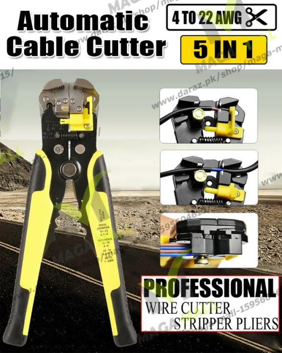 Professional Automatic Wire Cutter Crimper Pliers Terminal Tool | Daraz.pk