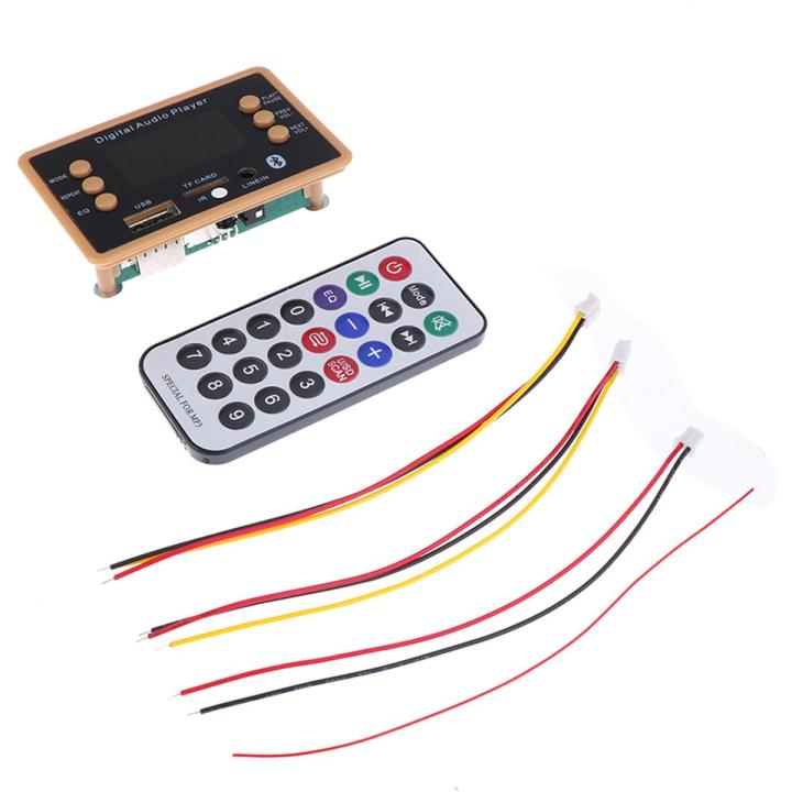 Bluetooth 5.0 MP3 Decoder Decoding Board Module 5 v 12v Car USB MP3 ...