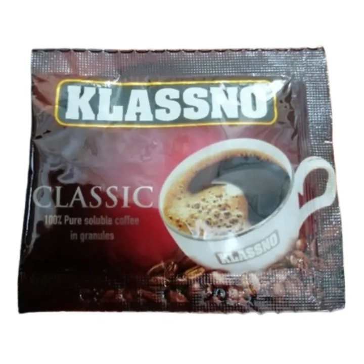 Klassno Coffee Sachet 15 Sachet in Pack (1.5g Each) Imported | Daraz.pk