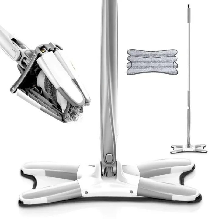 Twist Mop, X Shape Microfiber Mop, Floor Clean Mop Twist Mop With 360 ...