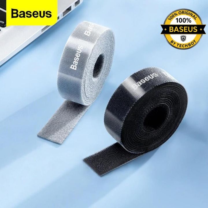 Baseus Velcro Strap Roll Cable Organizer - Strong Velcro Tape Cable Tie ...