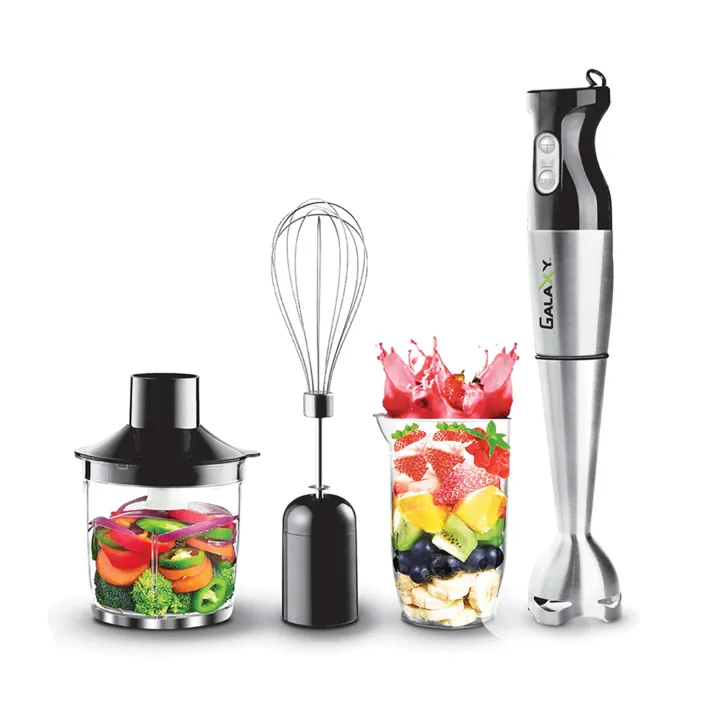 Hand Blender Machine 3 in 1 With Chopper, Mixer And 800ml Blender Jar ...